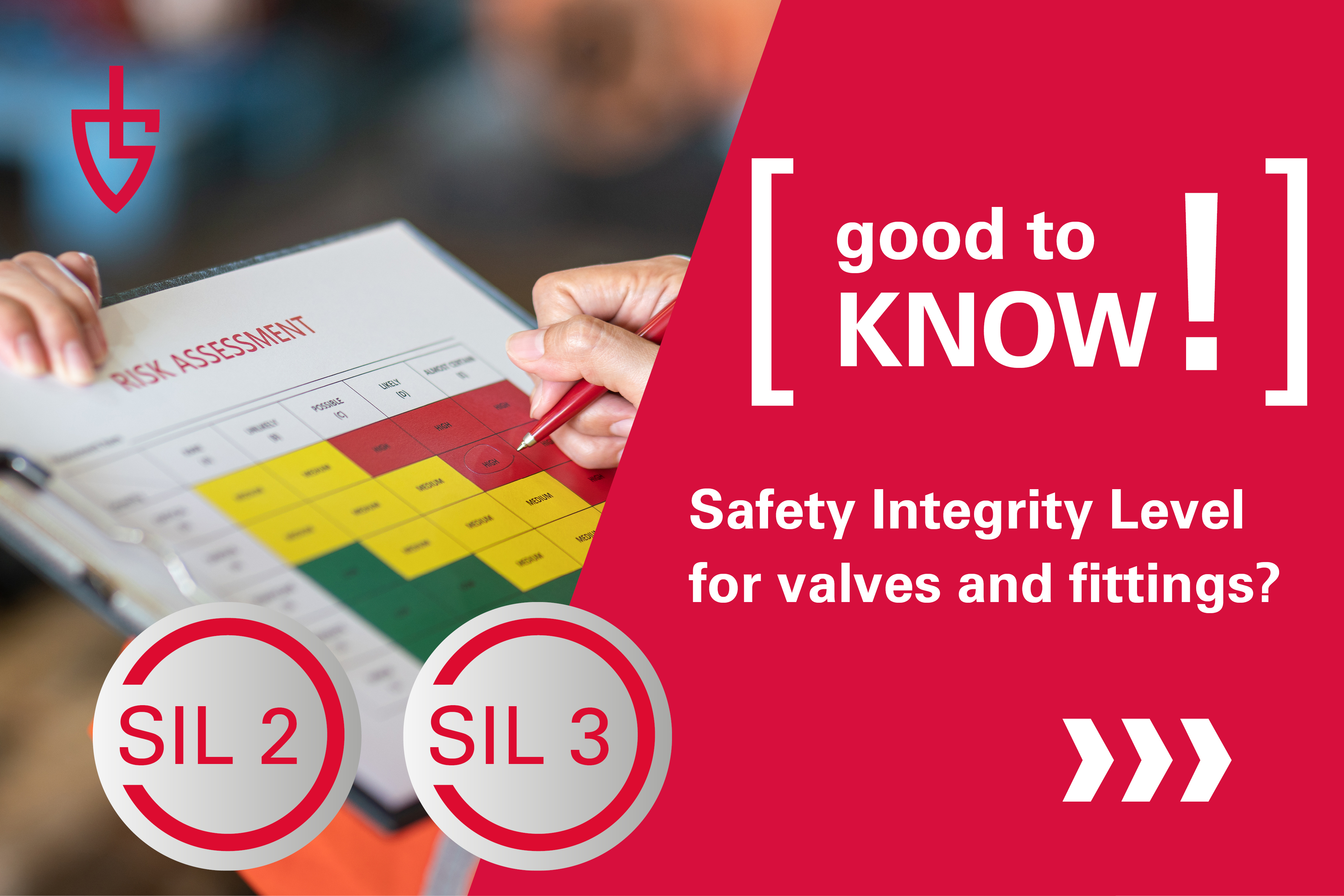 Good to KNOW: Safety Integrity Level for valves and fittings?