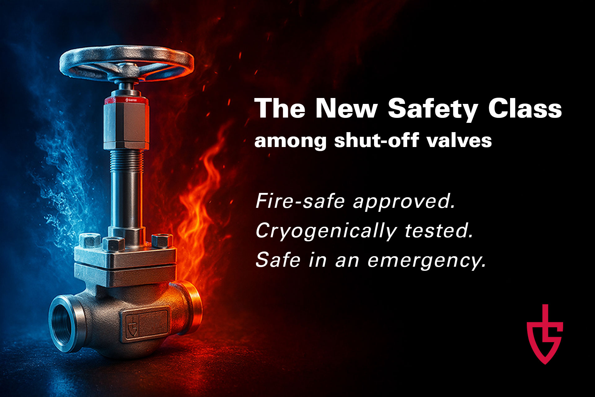Fire-Safe shut-off valve 2141: Stainless steel valve for extreme ...